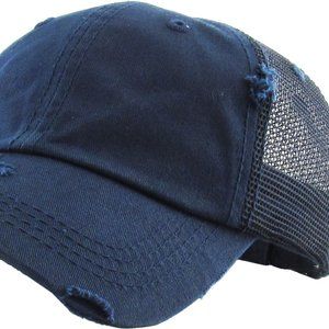 Accessories | Ponytail Mesh Back Cap | Poshmark